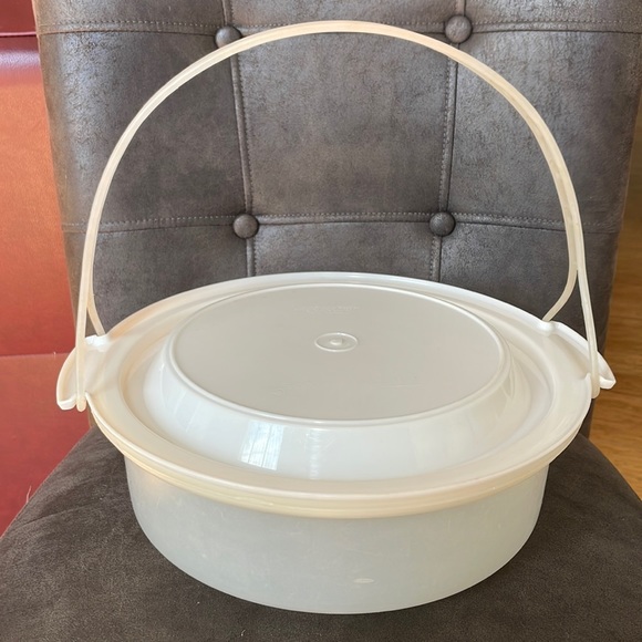 Tupperware | Dining | Vintage Threepiece Tupperware Plastic Party Tray ...